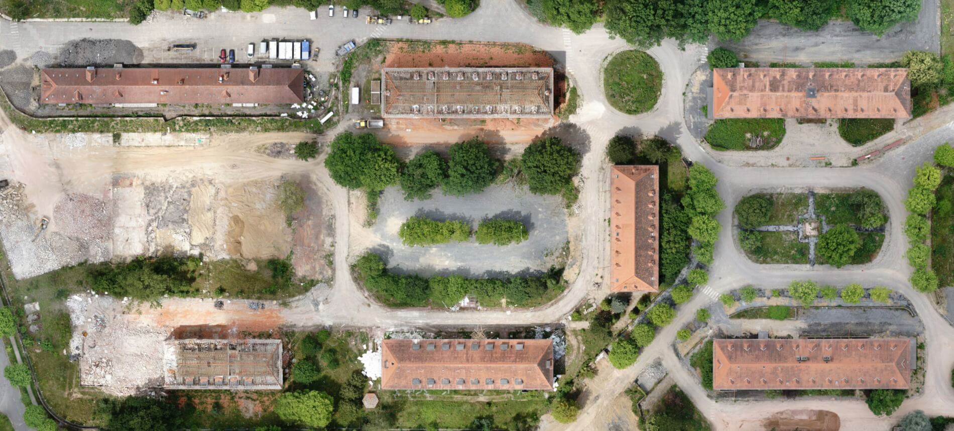 True Orthofoto aus Drohnenbildern: Verzerrungsfreies Luftbild