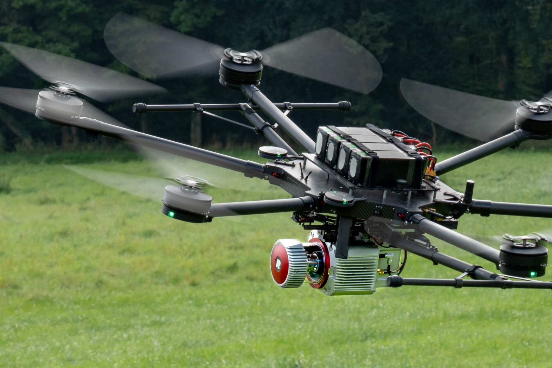 RIEGL VUX-1 UAV LiDAR Sensor hebt mit LOGXON ab!