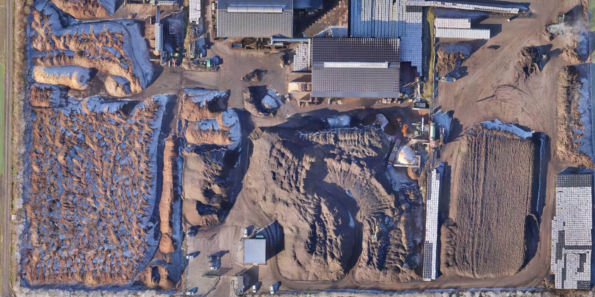 UAV services, 3D measurement and volume calculation with drones