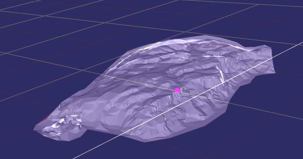 Volume calculation by drone for quantity surveying and inventory